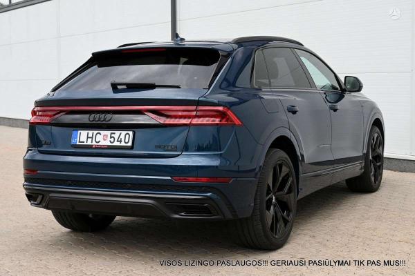 Zils Audi Q8 2020 Kretinga, ar dzinēja tilpumu 2.97 L un nobraukumu 96 tūkst. km par 48299 €, foto 10 vietnē AUTOMOTO.COM.LV