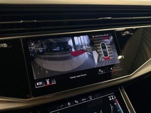 Blue Audi Q8 2022 in Riga, with an engine capacity of 3.00 L and mileage of 107 thousand km for 58900 €, photo 18 on AUTOMOTO.COM.LV