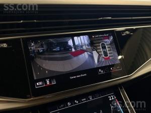 Blue Audi Q8 2022 in Riga, with an engine capacity of 3.00 L and mileage of 107 thousand km for 58900 €, photo 19 on AUTOMOTO.COM.LV