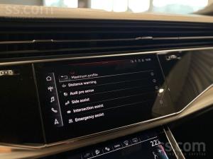 Blue Audi Q8 2022 in Riga, with an engine capacity of 3.00 L and mileage of 107 thousand km for 58900 €, photo 22 on AUTOMOTO.COM.LV