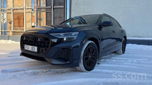 Zils Audi Q8 2024 Rīga, ar dzinēja tilpumu 3.00 L un nobraukumu 25 tūkst. km par 74100 €, foto 3 vietnē AUTOMOTO.COM.LV