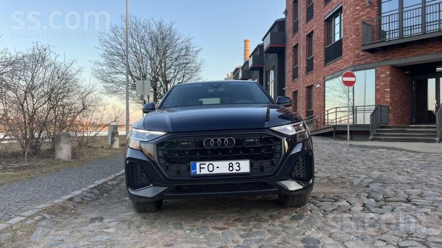 Zils Audi Q8 2024 Rīga, ar dzinēja tilpumu 3.00 L un nobraukumu 31 tūkst. km par 72100 €, foto 4 vietnē AUTOMOTO.COM.LV