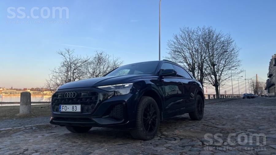 Zils Audi Q8 2024 Rīga, ar dzinēja tilpumu 3.00 L un nobraukumu 31 tūkst. km par 72100 €, foto 7 vietnē AUTOMOTO.COM.LV