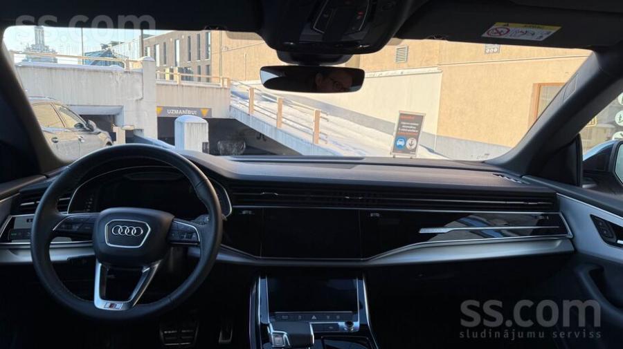 Zils Audi Q8 2024 Rīga, ar dzinēja tilpumu 3.00 L un nobraukumu 31 tūkst. km par 72100 €, foto 8 vietnē AUTOMOTO.COM.LV