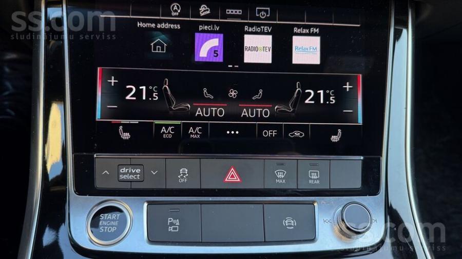 Zils Audi Q8 2024 Rīga, ar dzinēja tilpumu 3.00 L un nobraukumu 31 tūkst. km par 72100 €, foto 11 vietnē AUTOMOTO.COM.LV