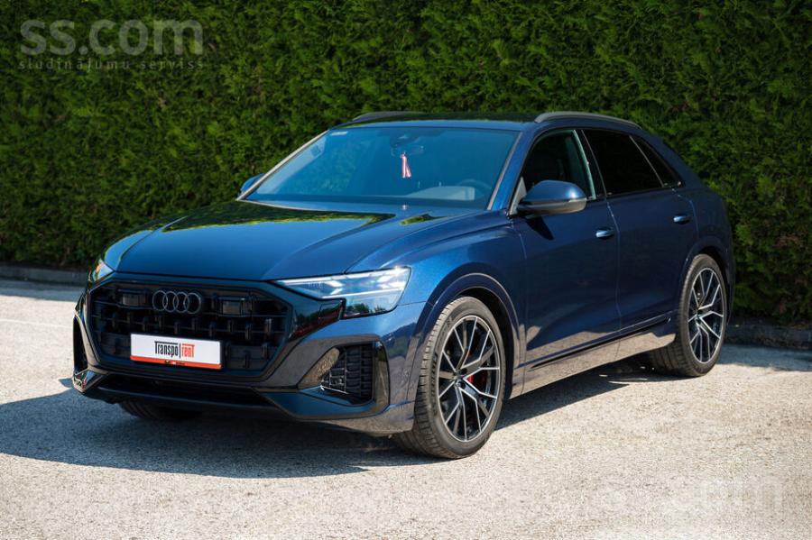 Zils Audi Q8 2024 Rīga, ar dzinēja tilpumu 3.00 L un nobraukumu 48 tūkst. km par 69900 €, foto 3 vietnē AUTOMOTO.COM.LV