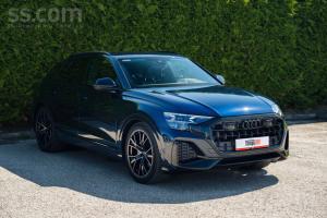 Zils Audi Q8 2024 Rīga, ar dzinēja tilpumu 3.00 L un nobraukumu 48 tūkst. km par 69900 €, foto 6 vietnē AUTOMOTO.COM.LV