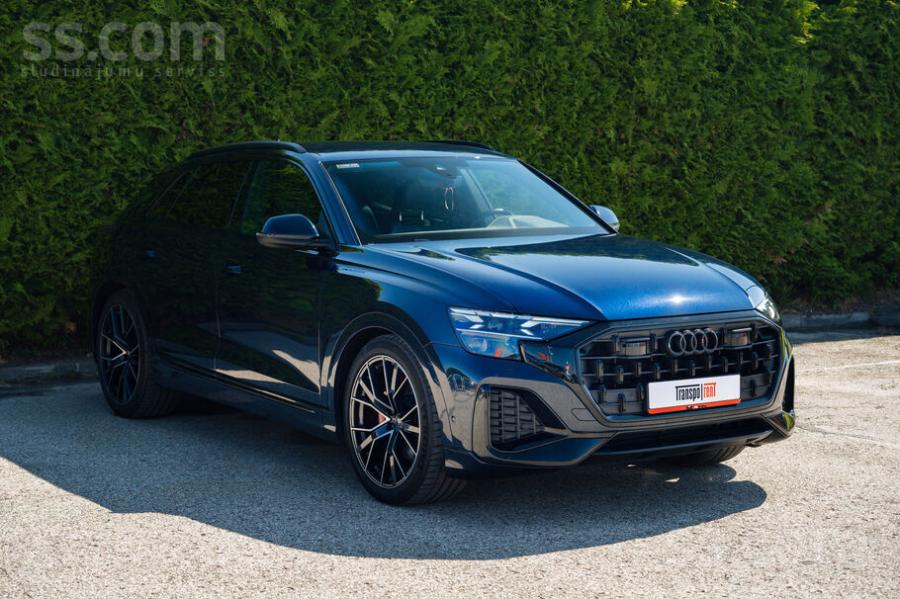 Zils Audi Q8 2024 Rīga, ar dzinēja tilpumu 3.00 L un nobraukumu 48 tūkst. km par 69900 €, foto 6 vietnē AUTOMOTO.COM.LV