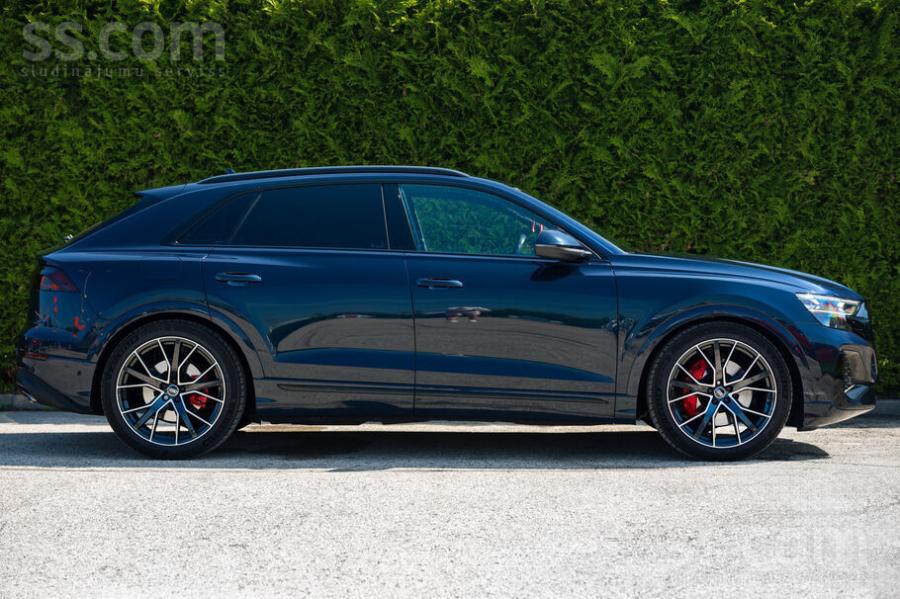 Zils Audi Q8 2024 Rīga, ar dzinēja tilpumu 3.00 L un nobraukumu 48 tūkst. km par 69900 €, foto 9 vietnē AUTOMOTO.COM.LV