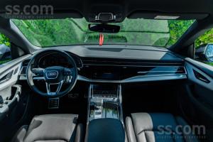 Zils Audi Q8 2024 Rīga, ar dzinēja tilpumu 3.00 L un nobraukumu 48 tūkst. km par 69900 €, foto 12 vietnē AUTOMOTO.COM.LV