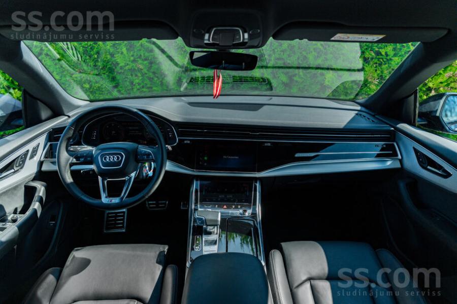 Zils Audi Q8 2024 Rīga, ar dzinēja tilpumu 3.00 L un nobraukumu 48 tūkst. km par 69900 €, foto 12 vietnē AUTOMOTO.COM.LV