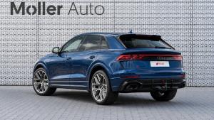 Zils Audi Q8 2024 Mārupe, ar dzinēja tilpumu 4.00 L un nobraukumu 0 tūkst. km par 119900 €, foto 3 vietnē AUTOMOTO.COM.LV