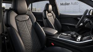 Zils Audi Q8 2024 Mārupe, ar dzinēja tilpumu 4.00 L un nobraukumu 0 tūkst. km par 119900 €, foto 5 vietnē AUTOMOTO.COM.LV