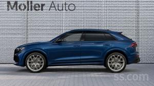 Zils Audi Q8 2024 Rīga, ar dzinēja tilpumu 4.00 L un nobraukumu 0 tūkst. km par 119900 €, foto 4 vietnē AUTOMOTO.COM.LV