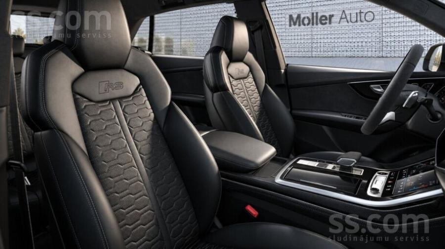 Zils Audi Q8 2024 Rīga, ar dzinēja tilpumu 4.00 L un nobraukumu 0 tūkst. km par 119900 €, foto 5 vietnē AUTOMOTO.COM.LV