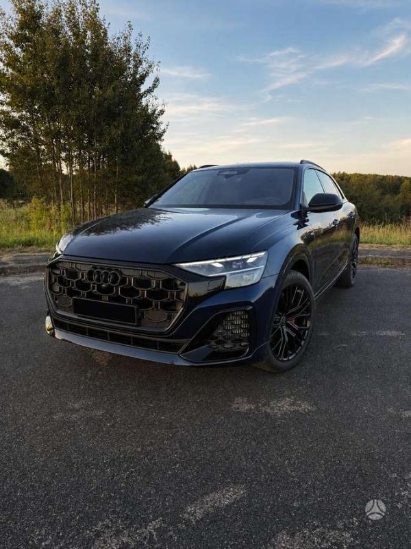 Zils Audi Q8 2026 Viļņa, ar dzinēja tilpumu 3.00 L un nobraukumu 1 tūkst. km par 93500 €, foto 4 vietnē AUTOMOTO.COM.LV