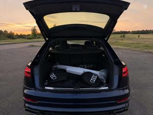 Blue Audi Q8 2026 in Vilnius, with an engine capacity of 3.00 L and mileage of 1 thousand km for 93500 €, photo 8 on AUTOMOTO.COM.LV