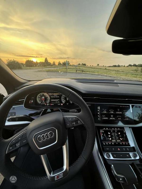 Zils Audi Q8 2026 Viļņa, ar dzinēja tilpumu 3.00 L un nobraukumu 1 tūkst. km par 93500 €, foto 11 vietnē AUTOMOTO.COM.LV