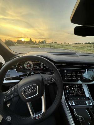 Blue Audi Q8 2026 in Vilnius, with an engine capacity of 3.00 L and mileage of 1 thousand km for 93500 €, photo 11 on AUTOMOTO.COM.LV