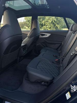 Blue Audi Q8 2026 in Vilnius, with an engine capacity of 3.00 L and mileage of 1 thousand km for 93500 €, photo 13 on AUTOMOTO.COM.LV