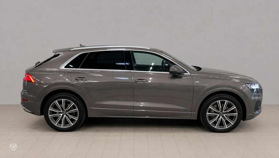 Brūns Audi Q8 2018 Kauņa, ar dzinēja tilpumu 2.97 L un nobraukumu 112 tūkst. km par 40800 €, foto 4 vietnē AUTOMOTO.COM.LV