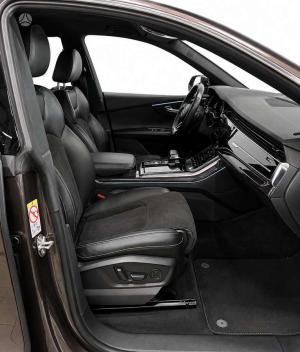 Brūns Audi Q8 2018 Kauņa, ar dzinēja tilpumu 2.97 L un nobraukumu 112 tūkst. km par 40800 €, foto 7 vietnē AUTOMOTO.COM.LV