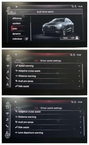 Brūns Audi Q8 2018 Kauņa, ar dzinēja tilpumu 2.97 L un nobraukumu 112 tūkst. km par 40800 €, foto 13 vietnē AUTOMOTO.COM.LV