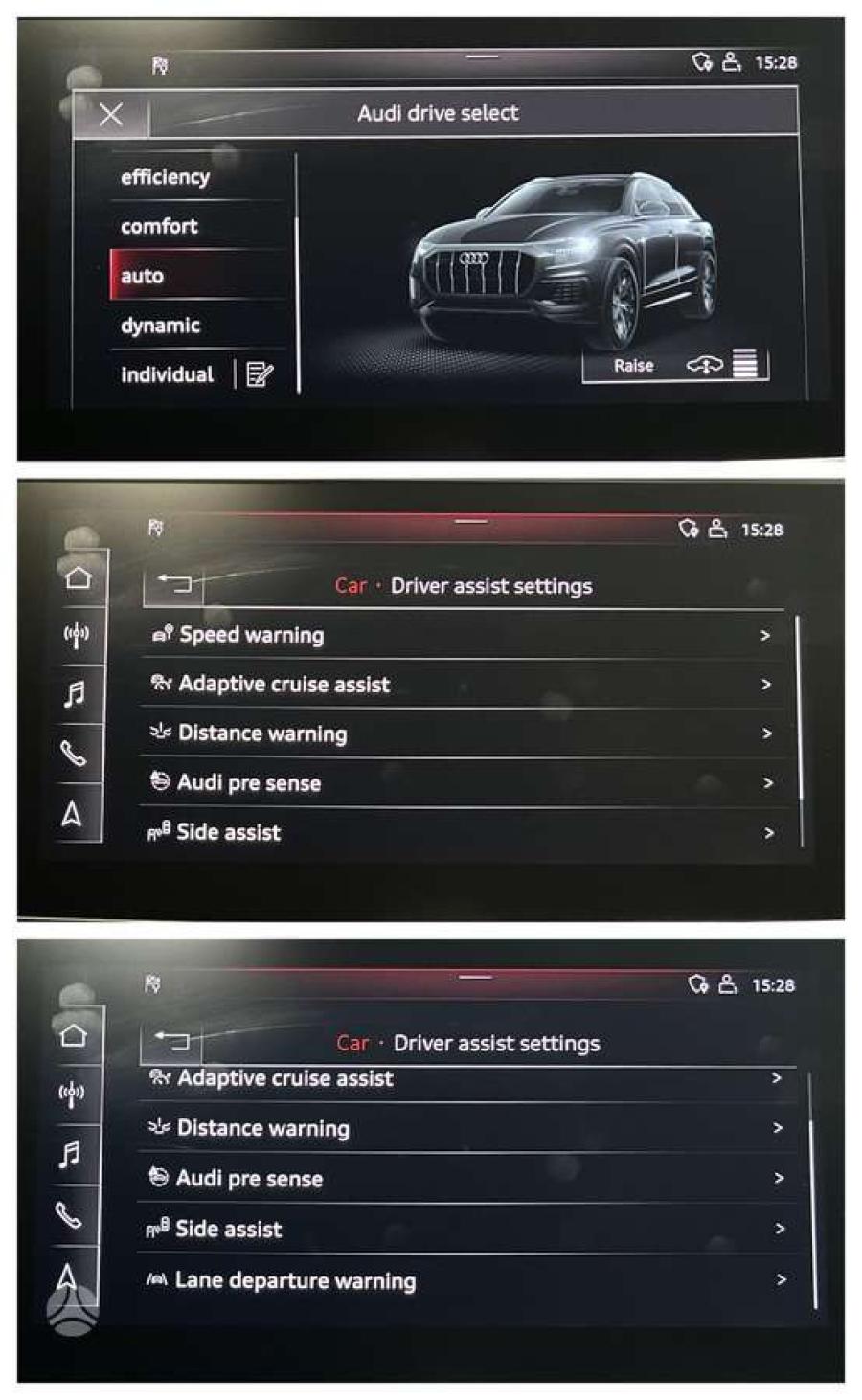 Brūns Audi Q8 2018 Kauņa, ar dzinēja tilpumu 2.97 L un nobraukumu 112 tūkst. km par 40800 €, foto 13 vietnē AUTOMOTO.COM.LV