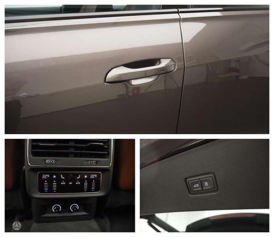Brown Audi Q8 2019 in Vilnius, with an engine capacity of 2.97 L and mileage of 158 thousand km for 42900 €, photo 11 on AUTOMOTO.COM.LV