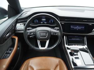 Brown Audi Q8 2019 in Vilnius, with an engine capacity of 2.97 L and mileage of 158 thousand km for 42900 €, photo 19 on AUTOMOTO.COM.LV