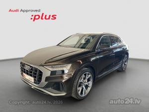 Brūns Audi Q8 2022 Tallina, ar dzinēja tilpumu 3.00 L un nobraukumu 67 tūkst. km par 57900 €, foto  vietnē AUTOMOTO.COM.LV
