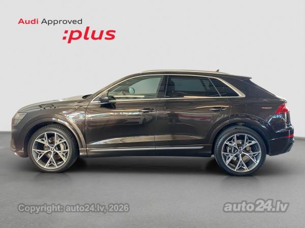 Brown Audi Q8 2022 in Tallinn, with an engine capacity of 3.00 L and mileage of 67 thousand km for 57900 €, photo 2 on AUTOMOTO.COM.LV