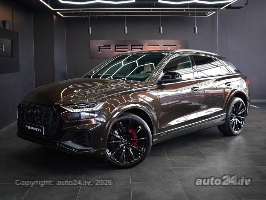 Brown Audi Q8 2023 in Tallinn, with an engine capacity of 3.00 L and mileage of 35 thousand km for 67500 €, photo 5 on AUTOMOTO.COM.LV