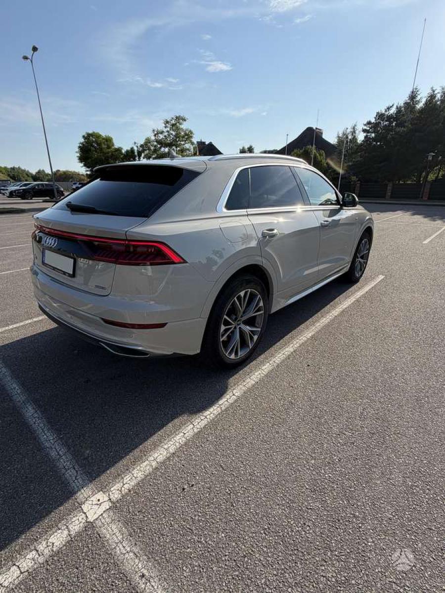 Brown Audi Q8 2023 in Palanga, with an engine capacity of 3.00 L and mileage of 56 thousand km for 55000 €, photo 3 on AUTOMOTO.COM.LV