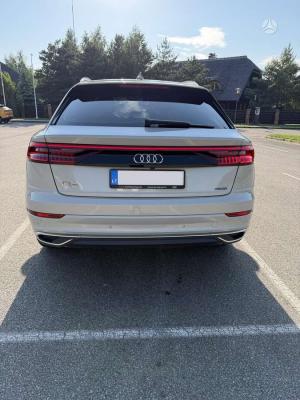 Brown Audi Q8 2023 in Palanga, with an engine capacity of 3.00 L and mileage of 56 thousand km for 55000 €, photo 4 on AUTOMOTO.COM.LV