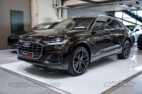 Коричневый Ауди Q8 2023 в Таллин, объемом двигателя 3.00 л и пробегом 87 тыс. км за 63900 €, фото 2 на AUTOMOTO.COM.LV