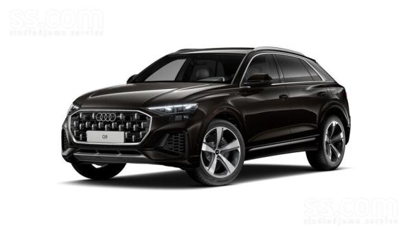 Brūns Audi Q8 2025 Liepāja, ar dzinēja tilpumu 3.00 L un nobraukumu 10 tūkst. km par 80000 €, foto 1 vietnē AUTOMOTO.COM.LV