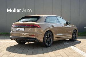 Brown Audi Q8 2025 in Vilnius, with an engine capacity of 3.00 L and mileage of 28 thousand km for 78400 €, photo 8 on AUTOMOTO.COM.LV
