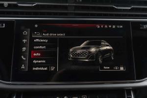 Brown Audi Q8 2025 in Vilnius, with an engine capacity of 3.00 L and mileage of 28 thousand km for 78400 €, photo 16 on AUTOMOTO.COM.LV