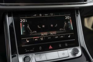 Brown Audi Q8 2025 in Vilnius, with an engine capacity of 3.00 L and mileage of 28 thousand km for 78400 €, photo 20 on AUTOMOTO.COM.LV