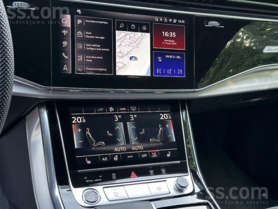 Коричневый Ауди Q8 2025 в Лиепая, объемом двигателя 3.00 л и пробегом 1 тыс. км за 87500 €, фото 17 на AUTOMOTO.COM.LV