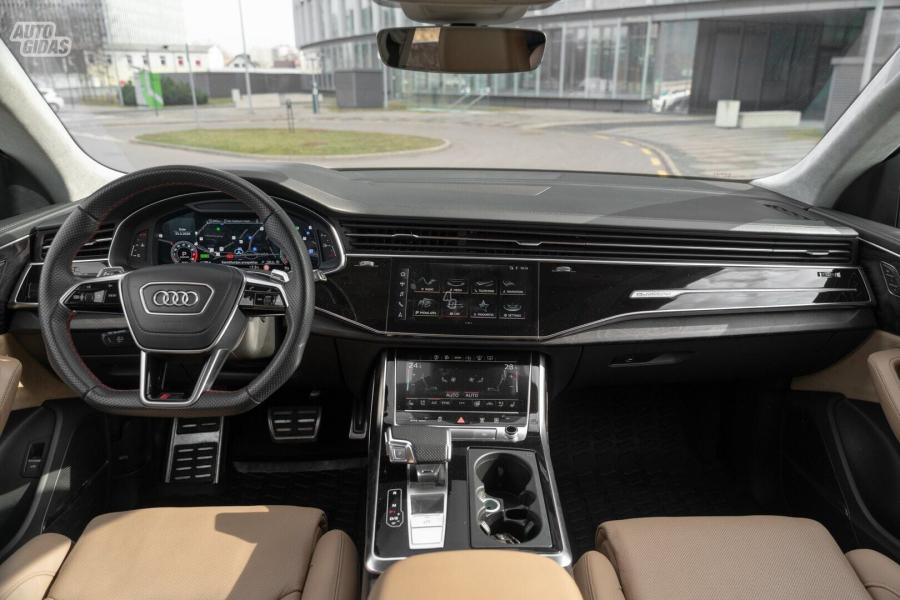 Audi Q8 2021 Viļņa, ar dzinēja tilpumu 3.00 L un nobraukumu 58 tūkst. km par 59950 €, foto 15 vietnē AUTOMOTO.COM.LV