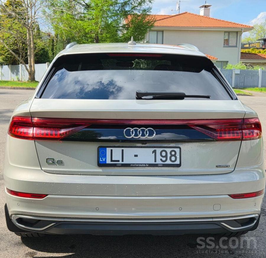 Audi Q8 2021 in Riga, with an engine capacity of 3.00 L and mileage of 185 thousand km for 49500 €, photo 5 on AUTOMOTO.COM.LV