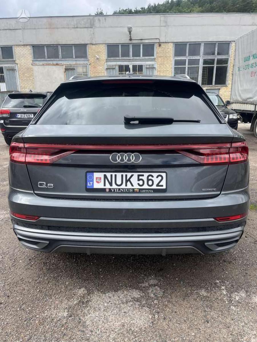 Audi Q8 2021 in Vilnius, with an engine capacity of 3.00 L and mileage of 61 thousand km for 52900 €, photo 4 on AUTOMOTO.COM.LV