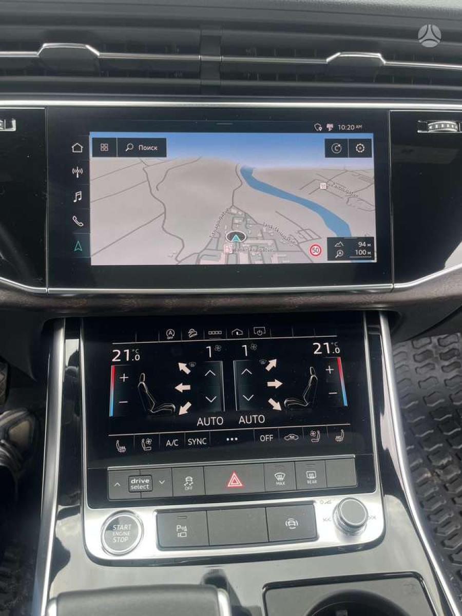 Audi Q8 2021 in Vilnius, with an engine capacity of 3.00 L and mileage of 61 thousand km for 52900 €, photo 10 on AUTOMOTO.COM.LV