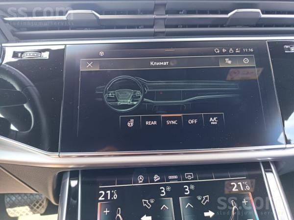 Audi Q8 2021 in Riga, with an engine capacity of 3.00 L and mileage of 200 thousand km for 41000 €, photo 8 on AUTOMOTO.COM.LV