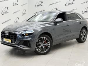 Audi Q8 2021 in Vilnius, with an engine capacity of 3.00 L and mileage of 63 thousand km for 49988 €, photo  on AUTOMOTO.COM.LV
