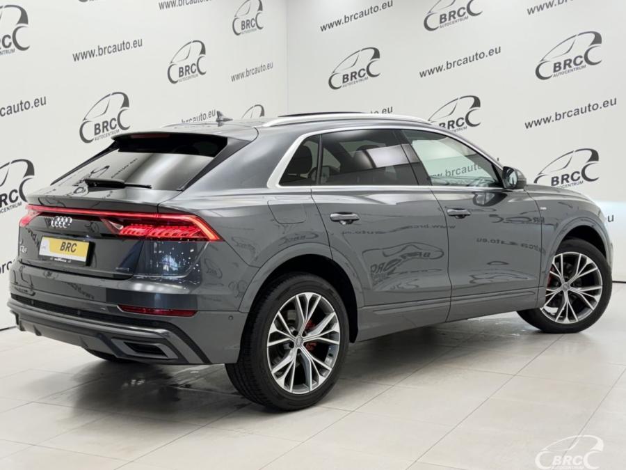 Audi Q8 2021 in Vilnius, with an engine capacity of 3.00 L and mileage of 63 thousand km for 49988 €, photo 3 on AUTOMOTO.COM.LV