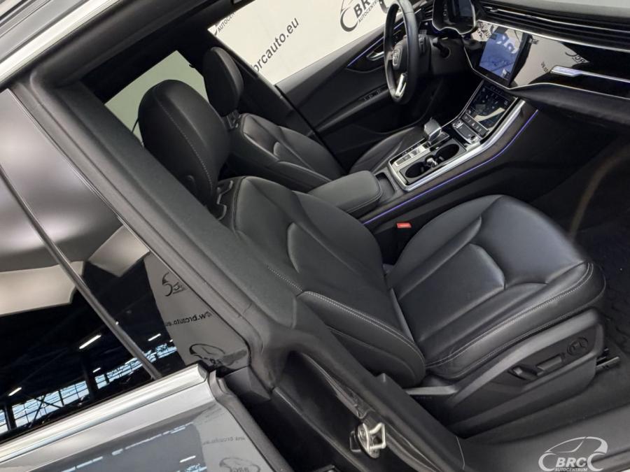 Audi Q8 2021 in Vilnius, with an engine capacity of 3.00 L and mileage of 63 thousand km for 49988 €, photo 6 on AUTOMOTO.COM.LV