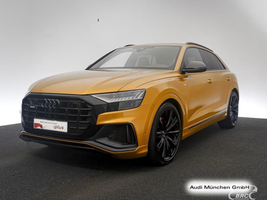 Audi Q8 2023 in Vilnius, with an engine capacity of 3.00 L and mileage of 46 thousand km for 84600 €, photo 1 on AUTOMOTO.COM.LV